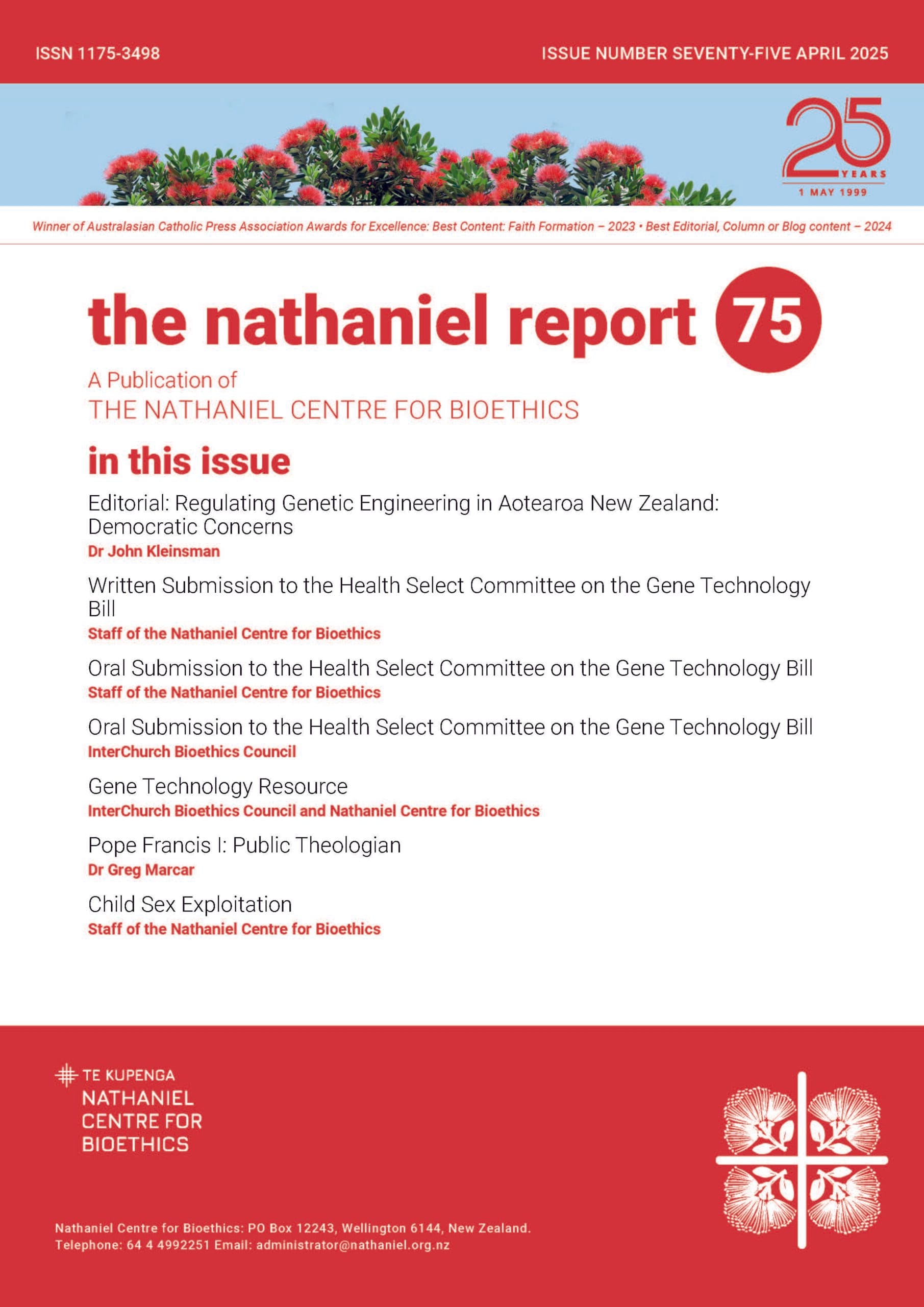 The Nathaniel Report - April 2025 – Saint Nicholas Children’s Trust